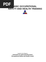 COSH Module PDF | PDF | Personal Protective Equipment | Occupational ...