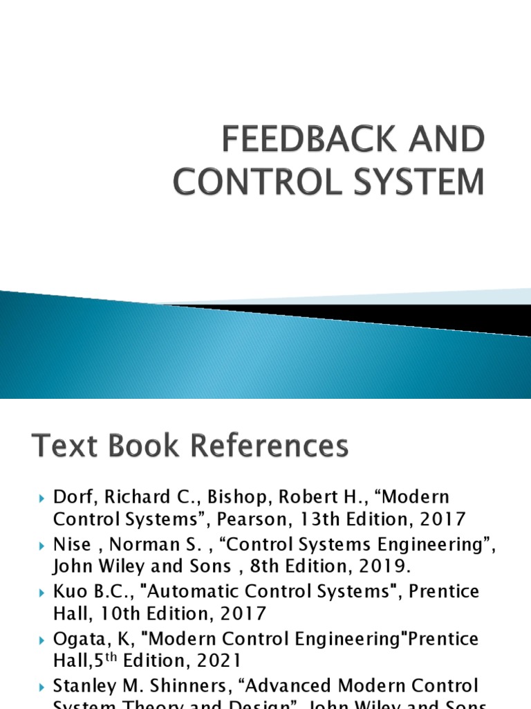 Control System 1 | Download Free PDF | Control Theory | Control System