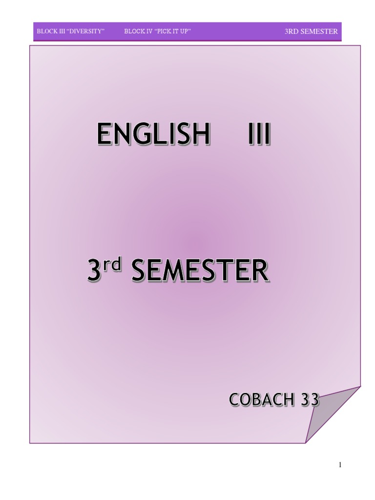 Third Partial-English III | PDF | Verb | Adverb