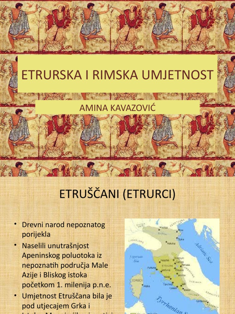 Etrurska I Rimska Umjetnost | PDF