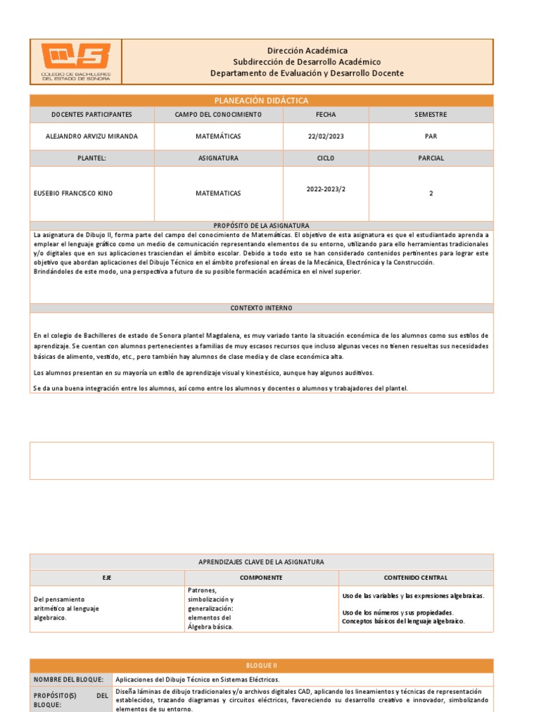 Plc-Dibujo 2 2do Parcial | PDF | Evaluación | Enseñando