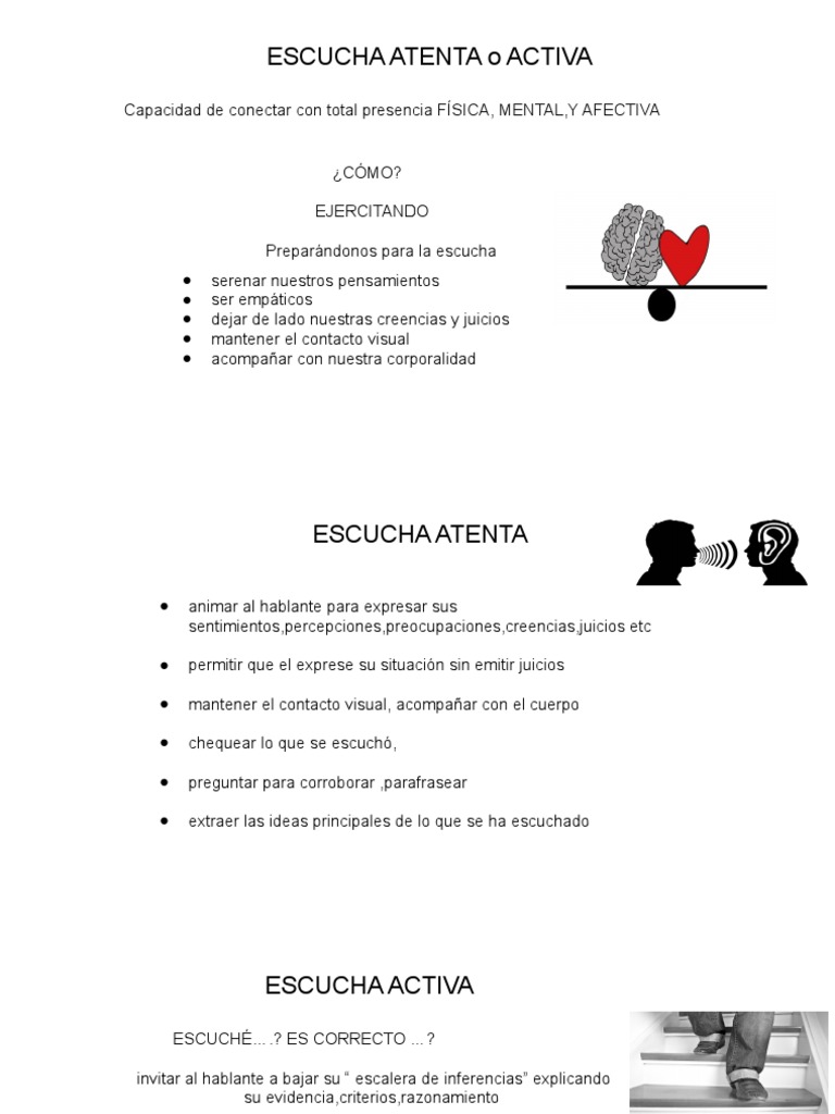 ESCUCHA | PDF