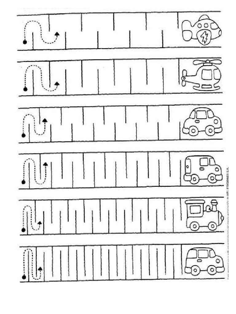 Grafomotorika 1 | PDF