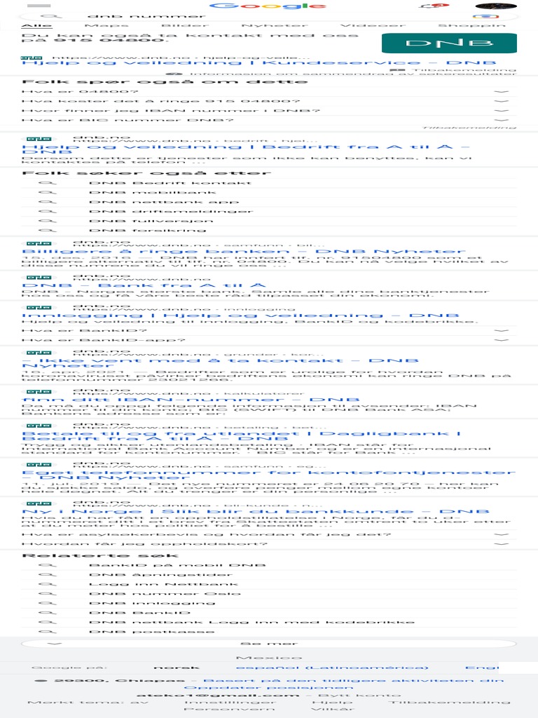 DNB Nummer - Google-Søk | PDF