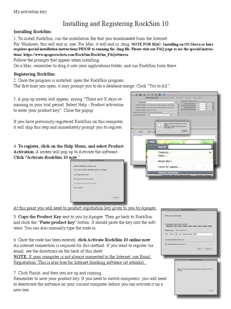 RockSim 10 Installation | Download Free PDF | Installation (Computer Programs) | Internet
