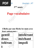 Réalisons Des Projets 5ème Présentation Du Module 7 | PDF
