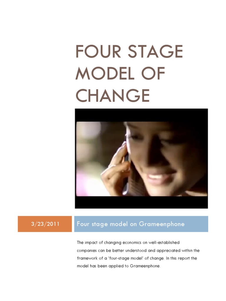 Four Stage Model of Change | PDF