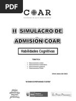 Examen Simulacro Final Coar 2025 - Compressed | PDF