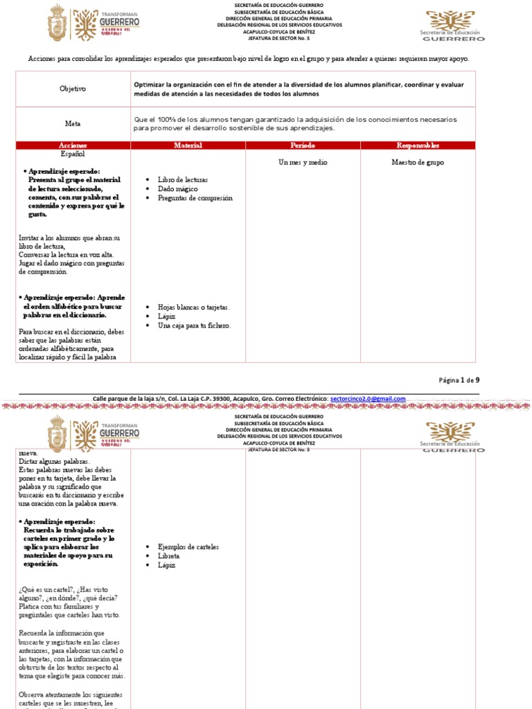Estrategias para Consolidar Aprendizajes | PDF | Educación primaria ...
