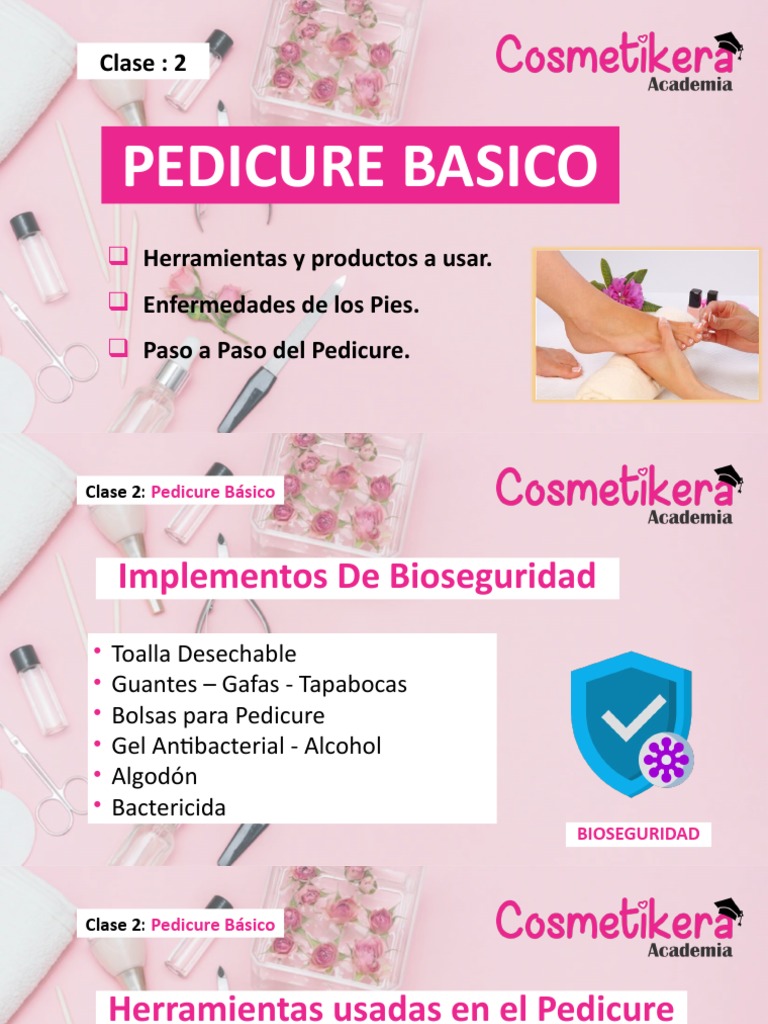 Manicure Basico Clase 2 | PDF | Clavo (anatomía) | Pie