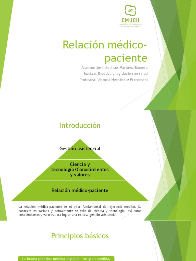 Relación Médico-Paciente | PDF | Diagnostico medico | Bioética