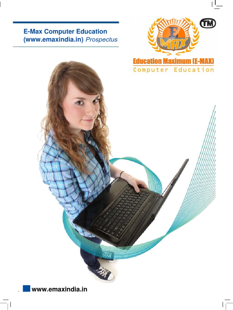 E Max Computer Education Prospectus | PDF | Franchising | Vocational ...
