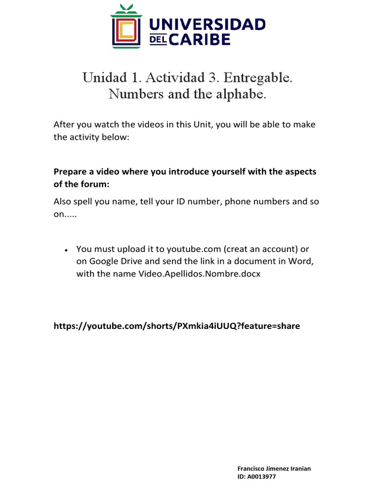 An Introduction to Self Through Numbers and Letters: A Guide to ...