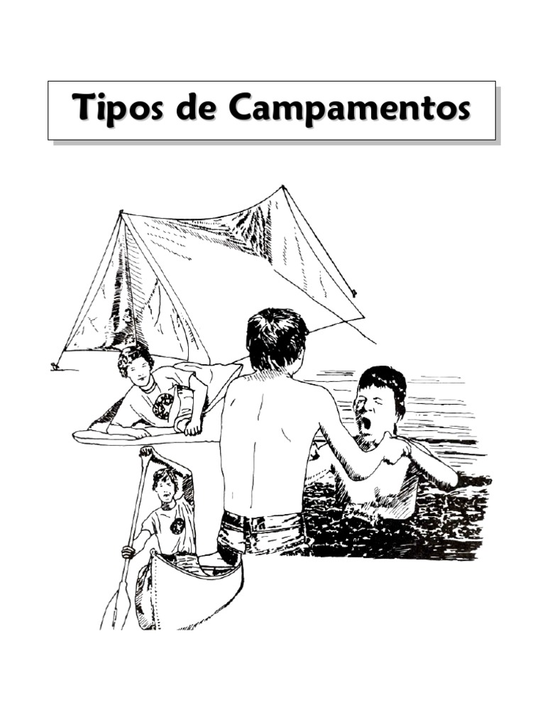 Tipos de Campamento | PDF | Cámping | Canoa