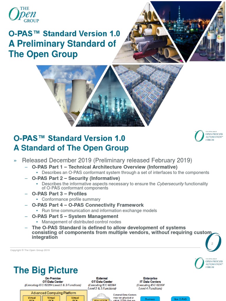 O-PAS Standard | PDF | Application Software | System Software