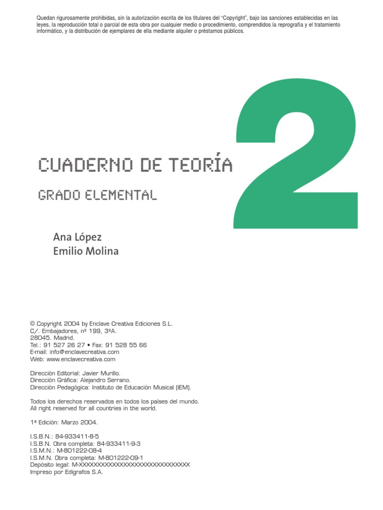 Teoria 2 | PDF | Acorde (Música) | Escala (música)