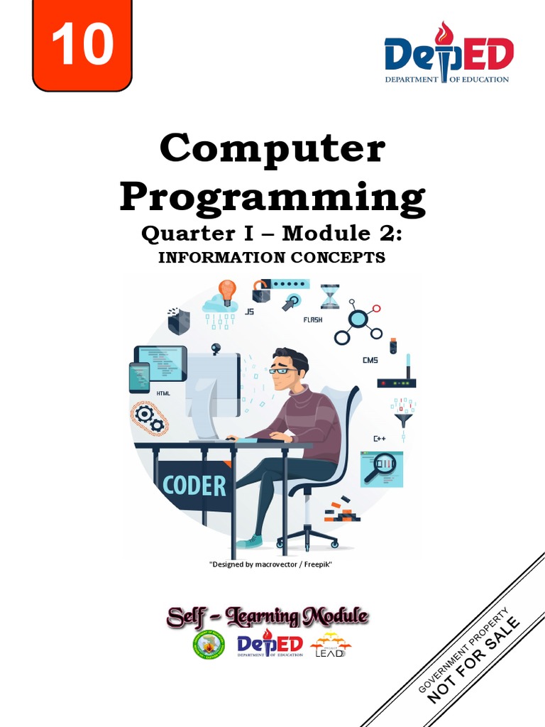 STE-Computer-Programming-Syntax-Q1 MODULE 2 | PDF | Information | Data