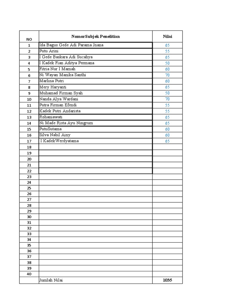 Format Rumus Stugers New | PDF