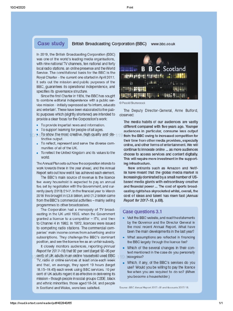 BBC Case Study | PDF | Computers