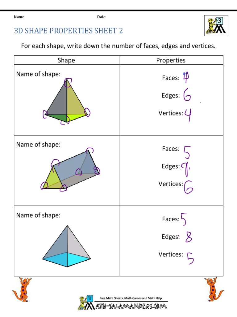 3d Shape Properties 2 | PDF