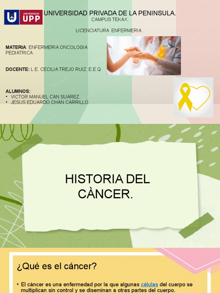 Historia Del Cancer | PDF | Cáncer | Biología Celular)