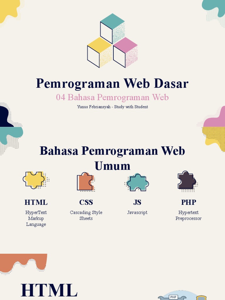 04 Bahasa Pemrograman Web Pdf Karier And Perkembangan Komputer