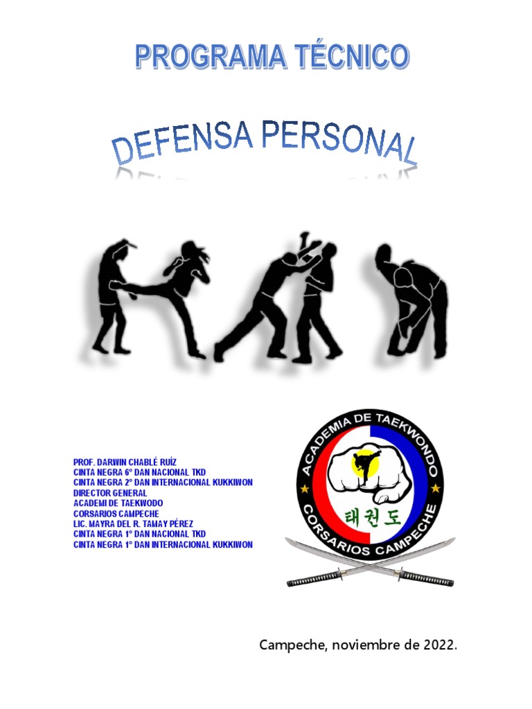 Taller de Defensa Personal Integral | PDF | Autodefensa | Agresión