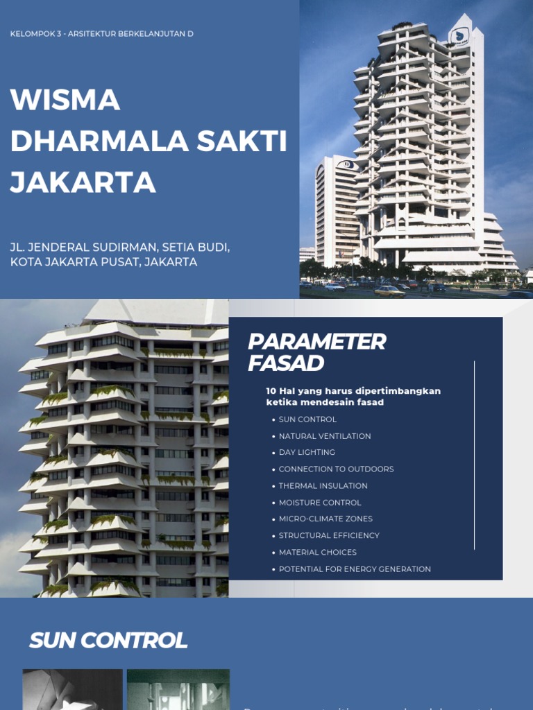 Desain Fasad Wisma Dharmala Sakti | PDF | Teknologi & Rekayasa