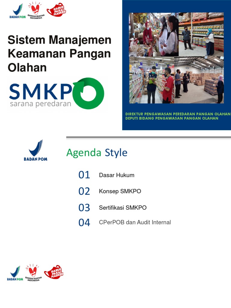 Sertifikasi dan Konsep SMKPO Pangan | PDF | Pengelolaan Keuangan & Uang