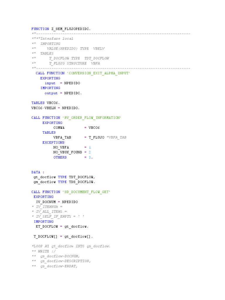 Funciones Flujo de Documento | PDF