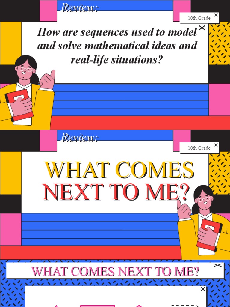 Demo Ppt Illustrates An Arithmetic Sequence Pdf Mathematics