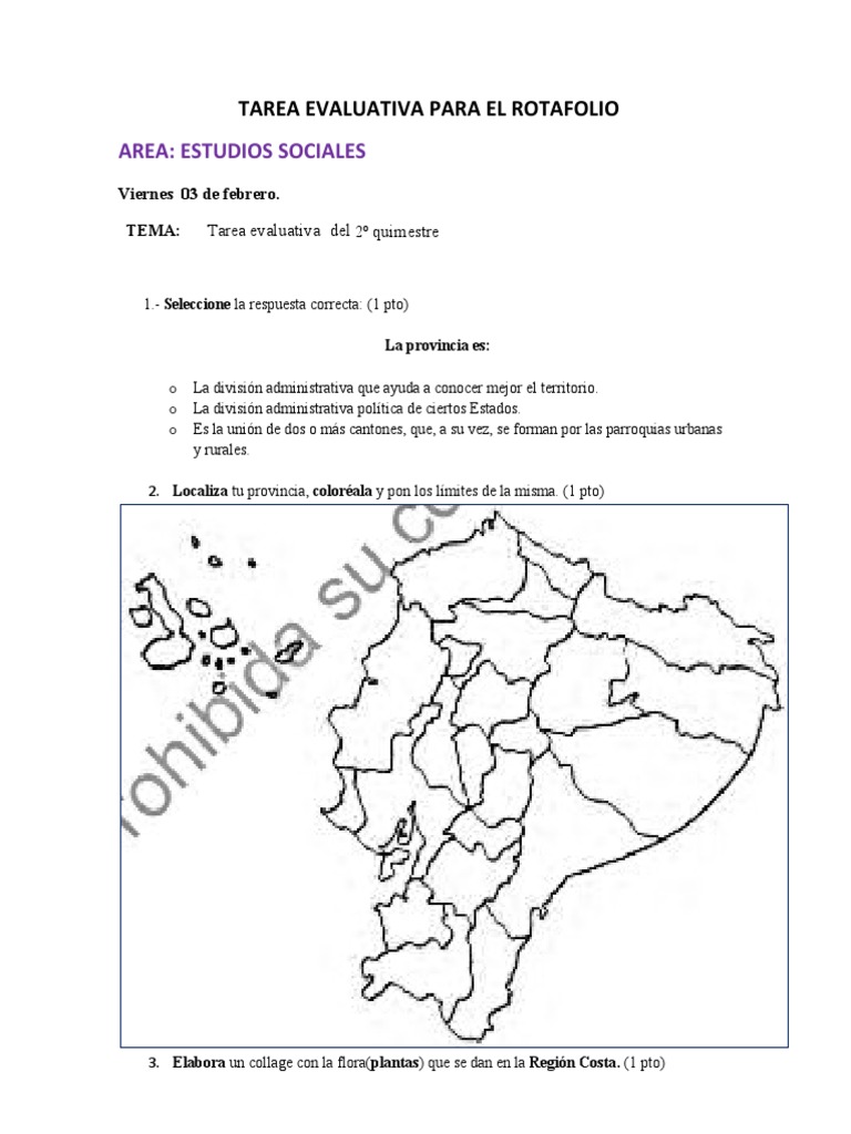 Eess Tarea Evaluativa para El Rotafolio | PDF | Ecuador | Geografía