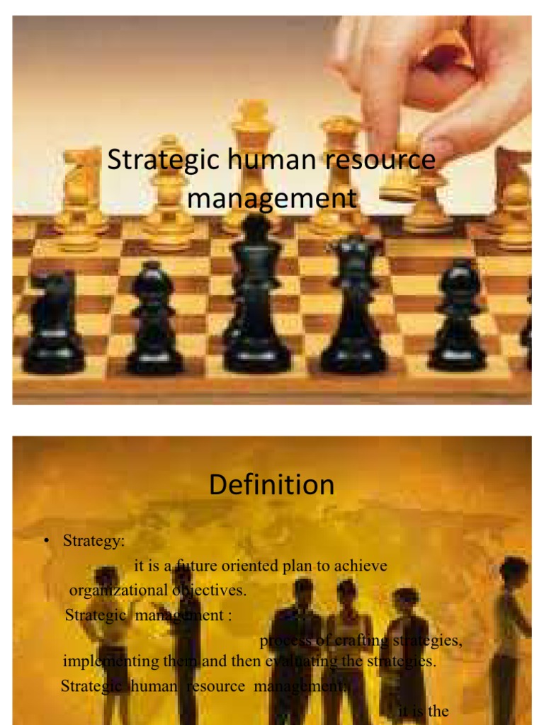 Strategic Human Resource Management | PDF | Human Resource Management ...