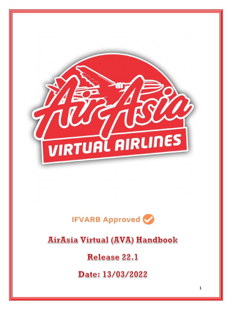 AirAsia Virtual Handbook | PDF | Air Traffic Control | Aviation