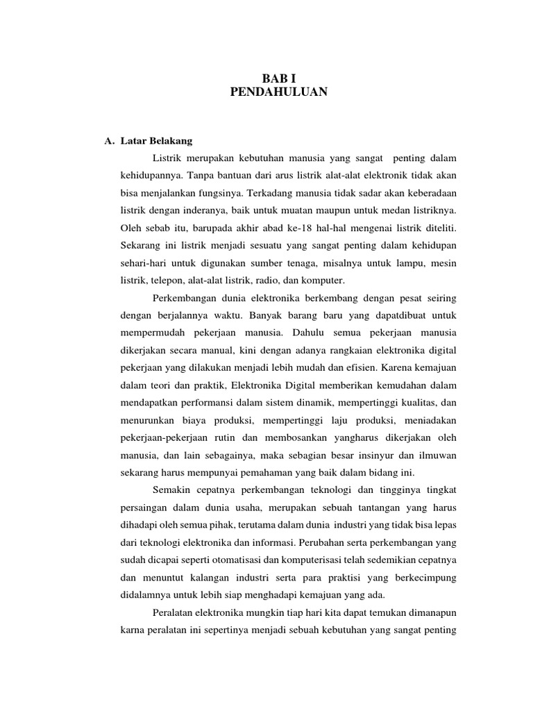 Tugas Komponen Komponen Elektronika | PDF