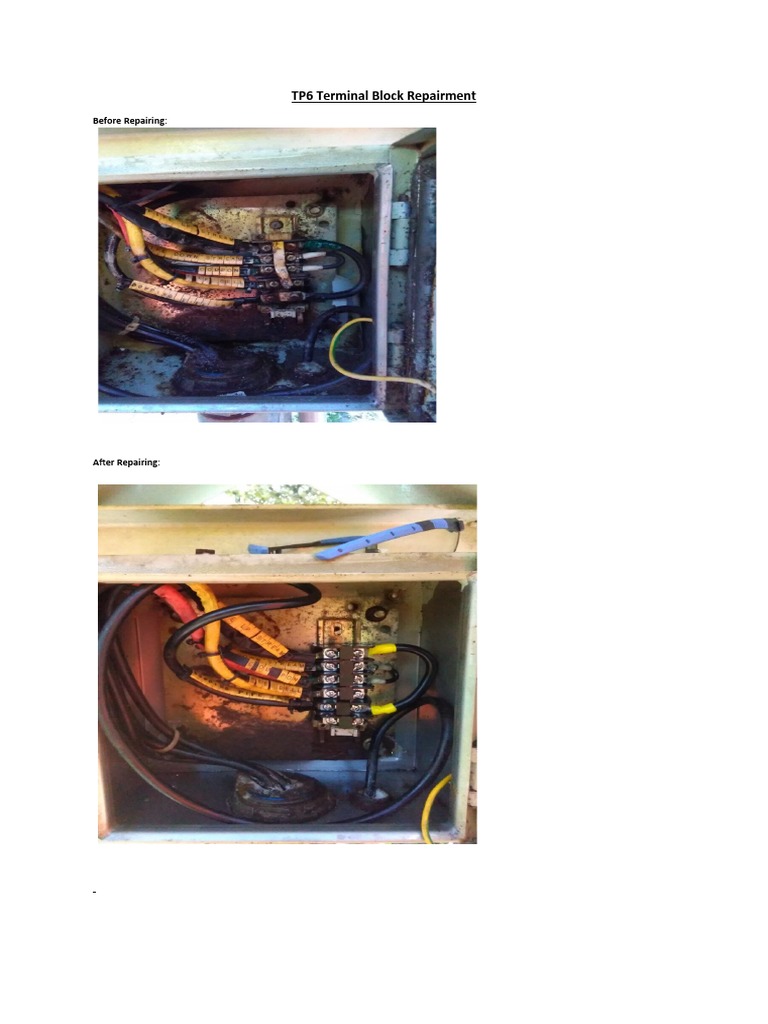 TerminaL Blok TP6 | PDF