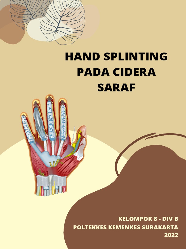 Hand Splinting untuk Cedera Saraf | PDF