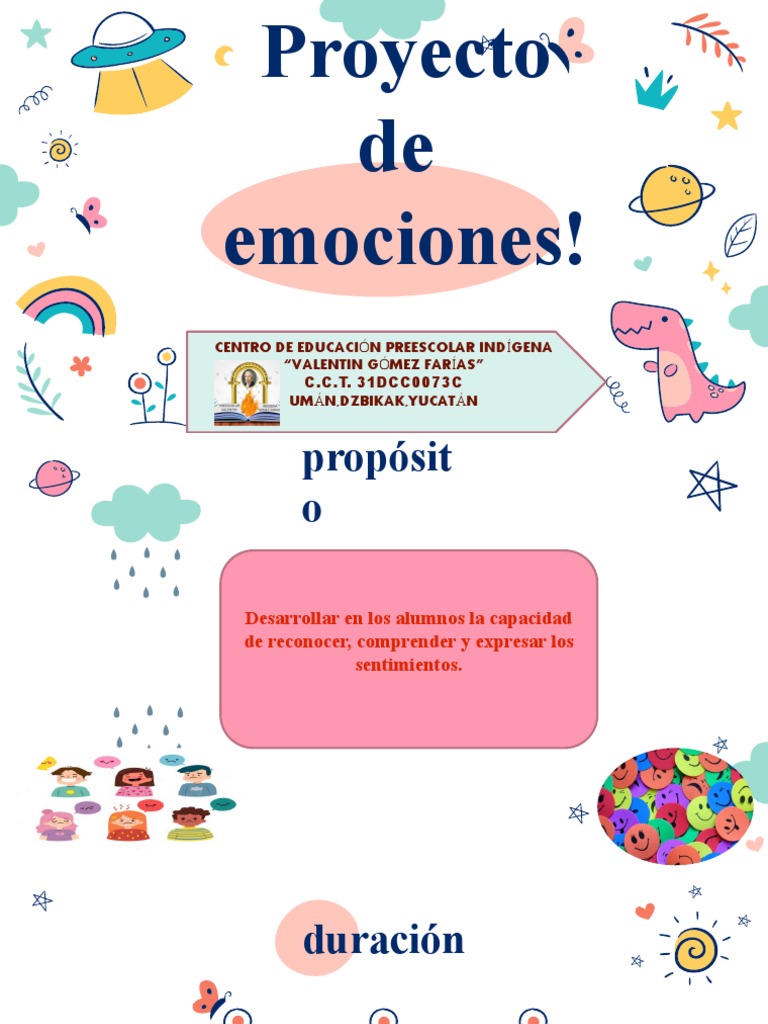 Proyecto Emociones | PDF | Las emociones