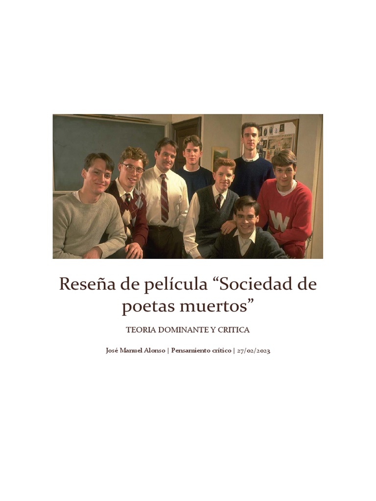 Reseña de Película | PDF