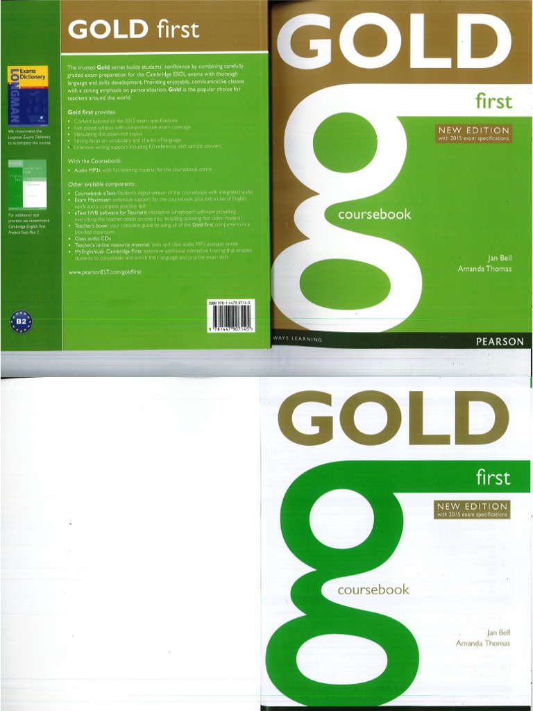 GoldFirst (FCE) Coursebook | PDF