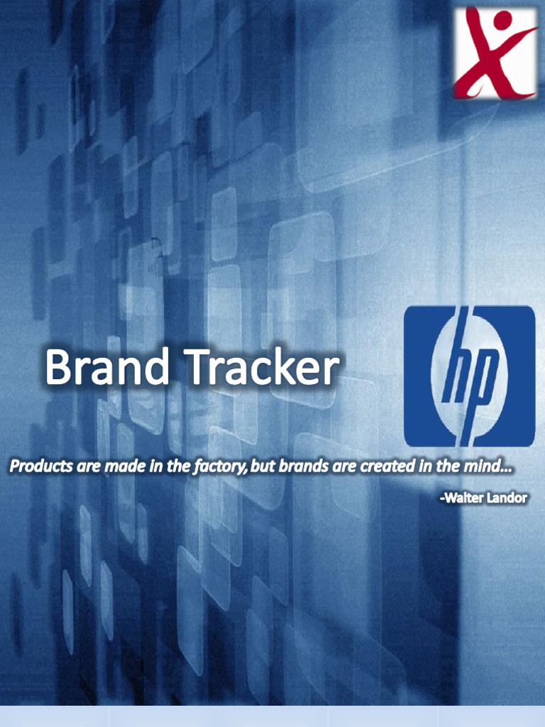 HP Brand Identity | PDF | Hewlett Packard | Office Equipment