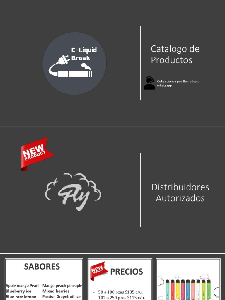 Catalogo Vapes E-Liquid Break PDF | PDF | Berry | Fruit