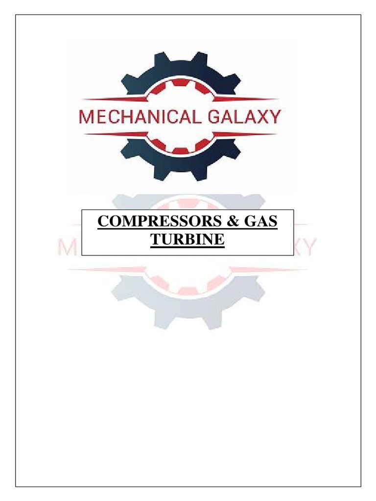 Compress Gas Turbine Pdf Jet Engine Gas Turbine