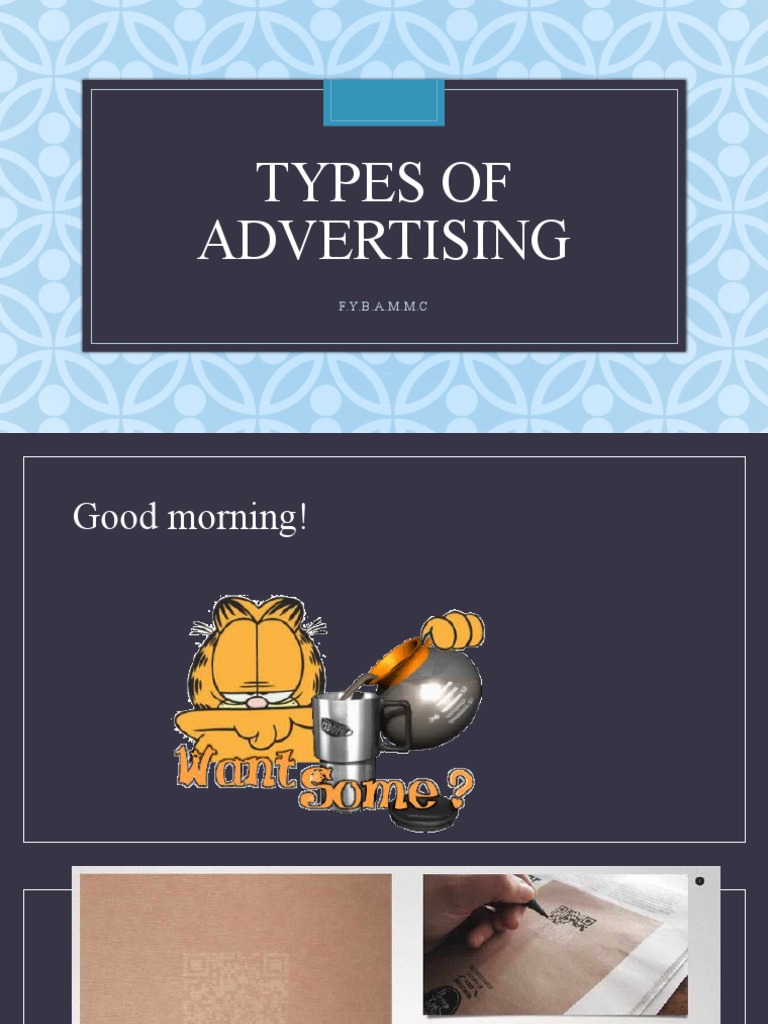 Types of Advertising - Unit 2 | PDF | Corporate Social Responsibility ...