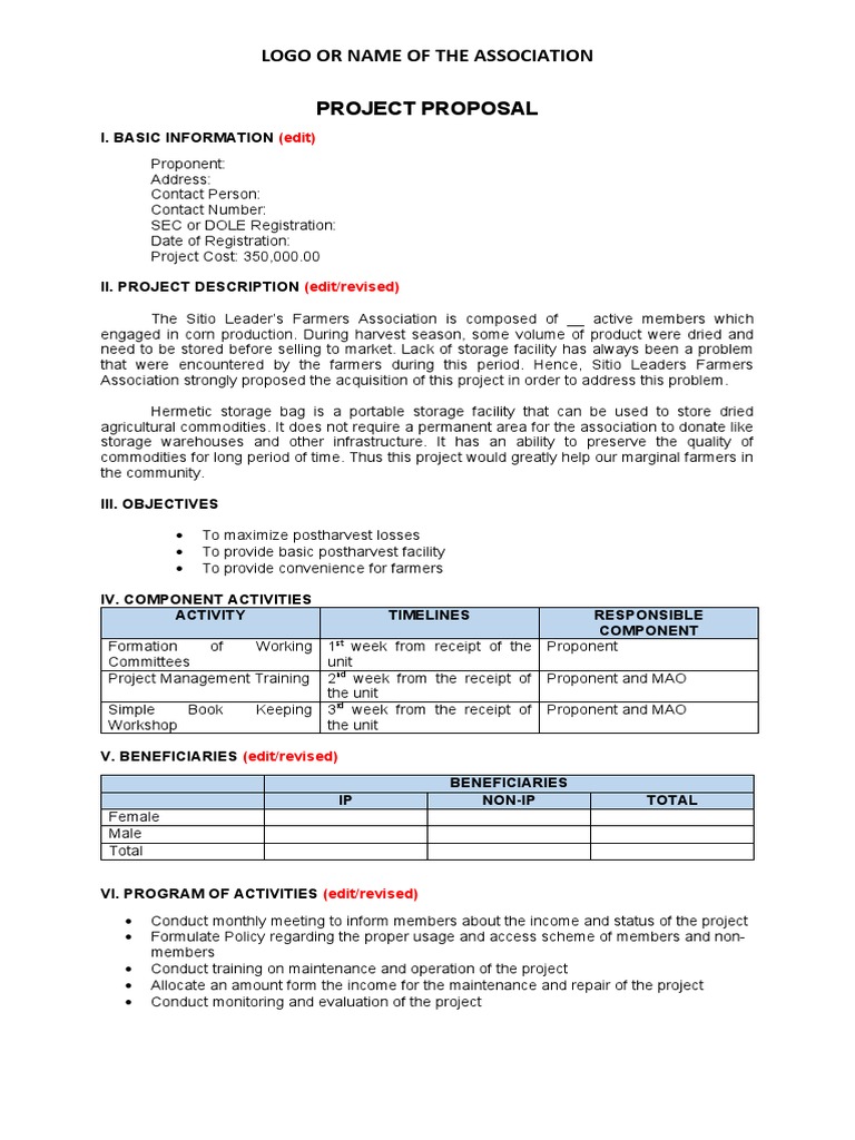 Hermetic Storage Bag Proposal | PDF | Economies