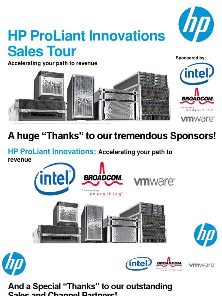 HP Server Innovation | PDF | Business | Computer Science