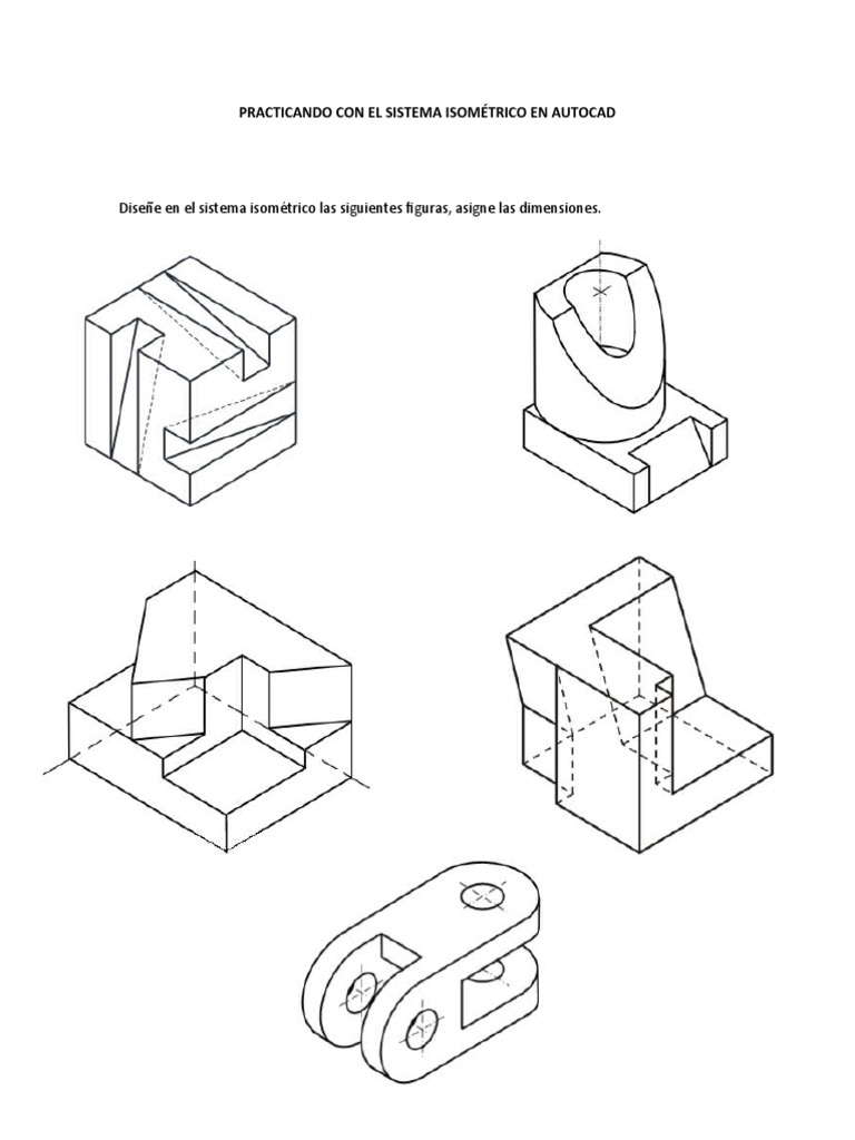 Diseño Isométrico en AutoCAD | PDF | Métodos y materiales de enseñanza ...