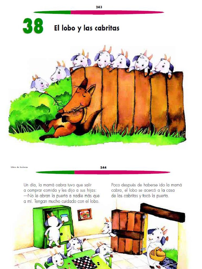 El Lobo y Las Cabritas | PDF