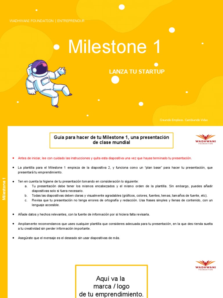 Milestone 1 Ignite-1673044871143 | PDF | Iniciativa empresarial