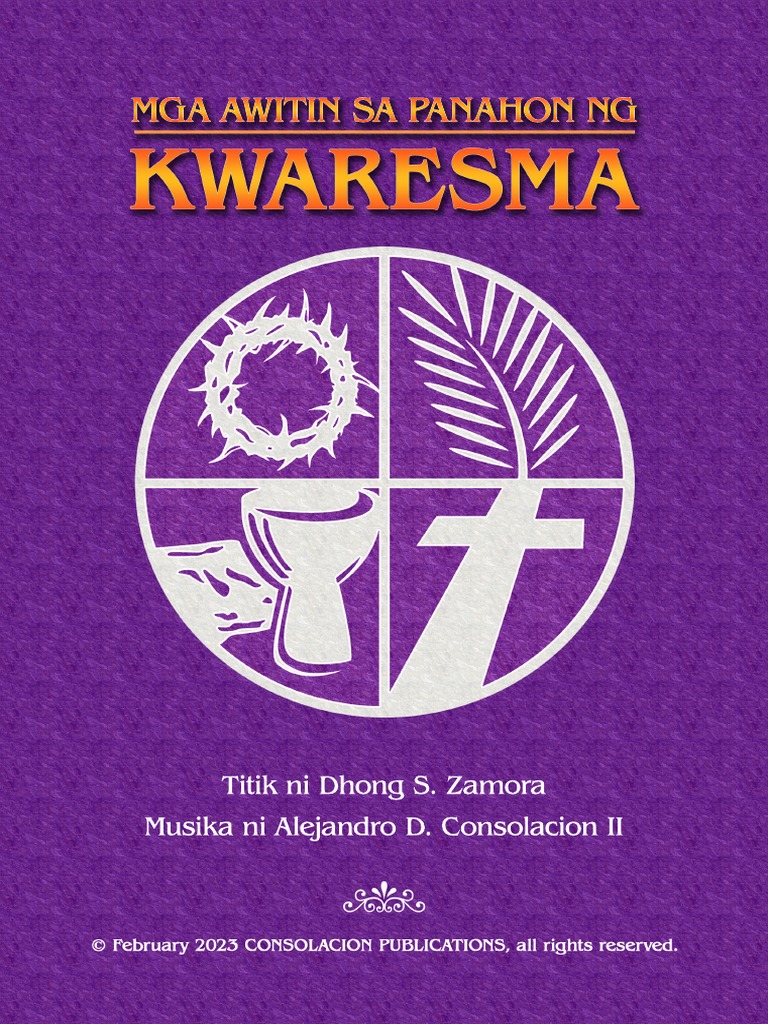 Mga Awitin Sa Panahon NG Kwaresma - Book 1 | PDF